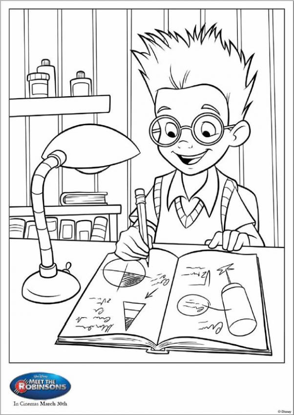 Coloriages coloriage de lewis - fr.hellokids.com