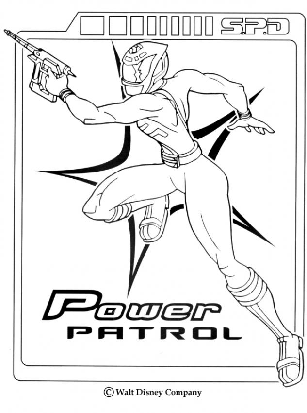 Coloriage POWER RANGERS - 64 coloriages gratuits