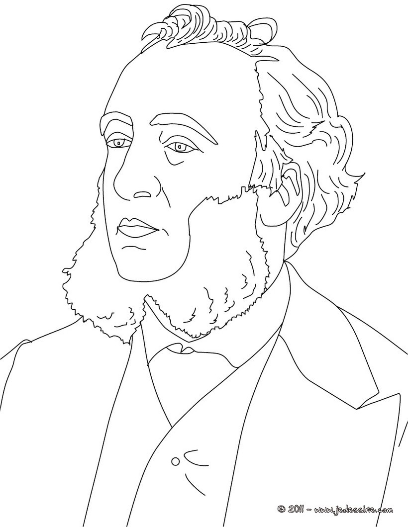 Coloriages coloriage jules ferry - fr.hellokids.com