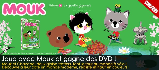 Joue avec Mouk et gagne des DVD