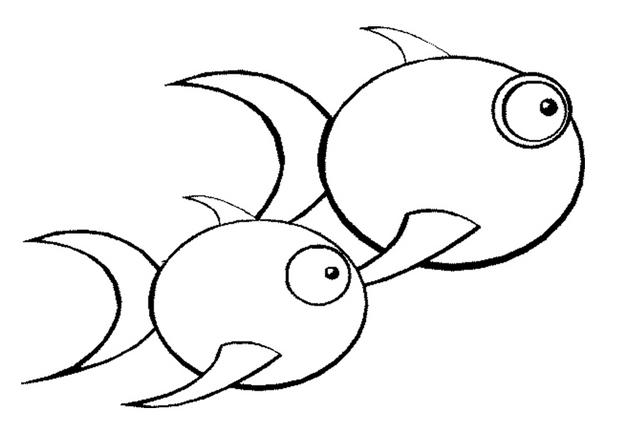 Coloriages Un Poisson Deux Poissons