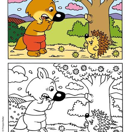 Coloriage MINI-LOUP - Coloriages - Coloriage à imprimer gratuit - fr ...