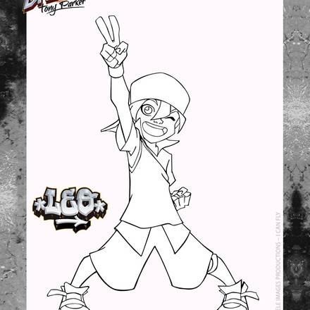 Coloriage BASKUP - TONY PARKER - Coloriages - Coloriage à imprimer ...