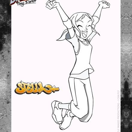 Coloriage BASKUP - TONY PARKER - Coloriages - Coloriage à imprimer ...